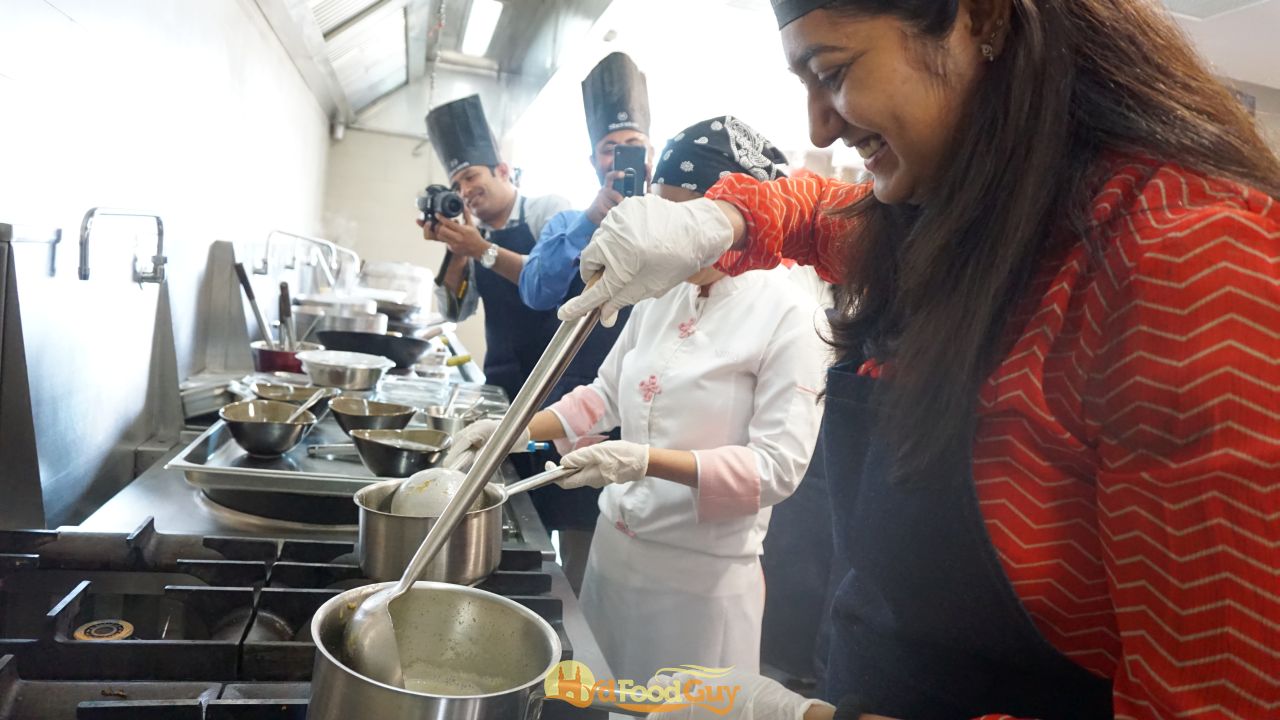 Learning Thai Cooking with Chef Ninja at InAzia